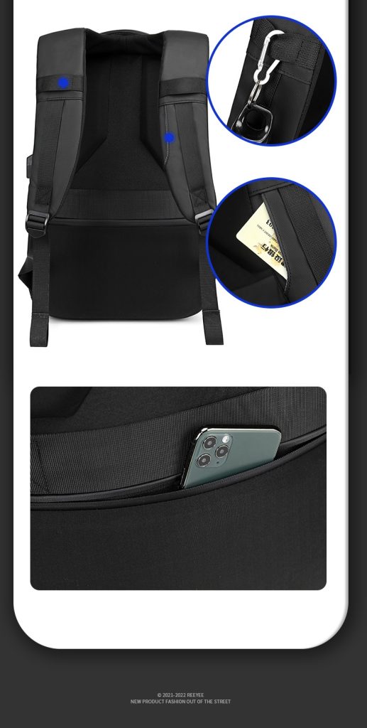 Balo laptop đa năng Reeyee - balo du lịch màn hình LED – Mã RY115B ...